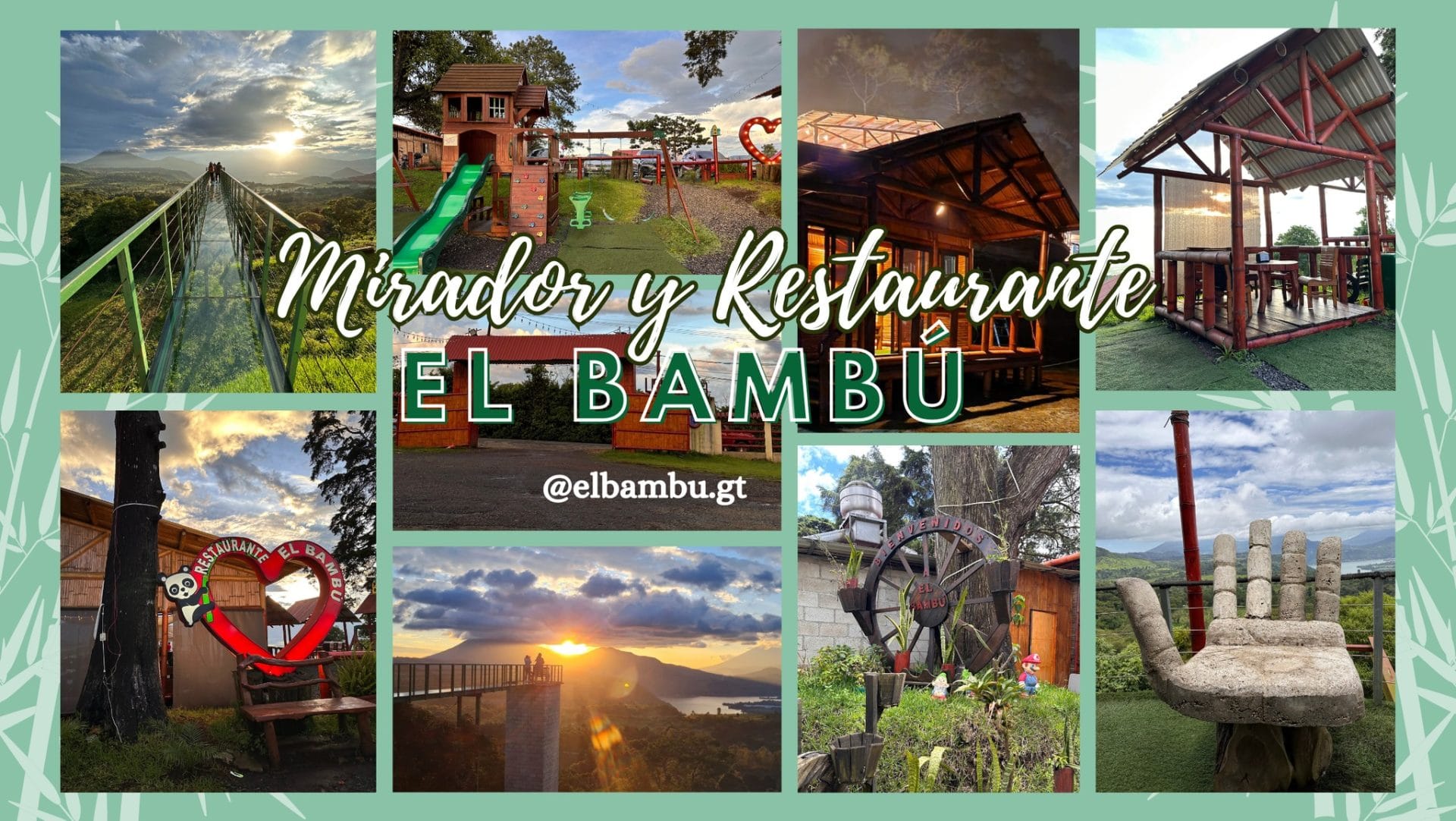 Mirador y Restaurante: El Bambu - Santa Elena Barillas - Guiatemala ...